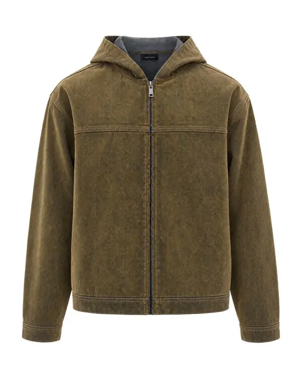 DAILY PAPER UOMO Zip-up Hooded Jacket