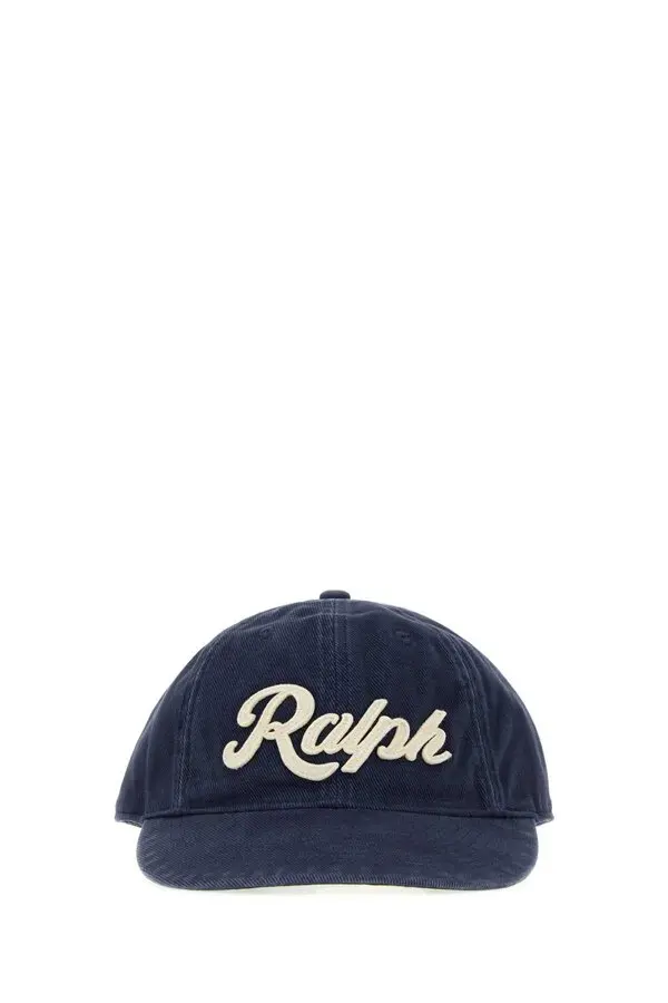 Polo Ralph Lauren Navy Cotton Baseball Cap - Blue