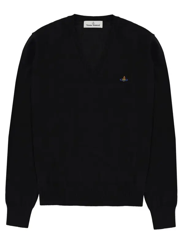 VIVIENNE WESTWOOD Cotton Cashmere Sweater - Black