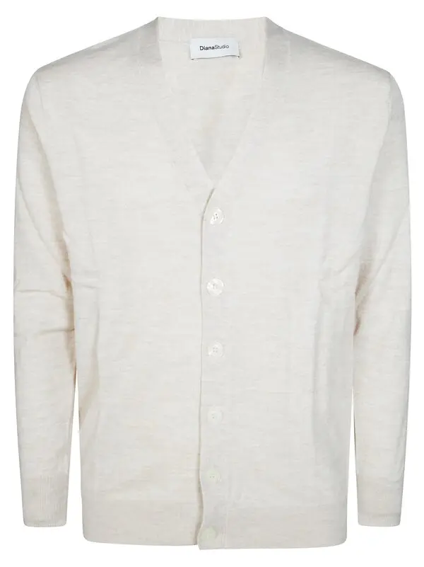 DIANA STUDIO Brown Cardigan Sweater