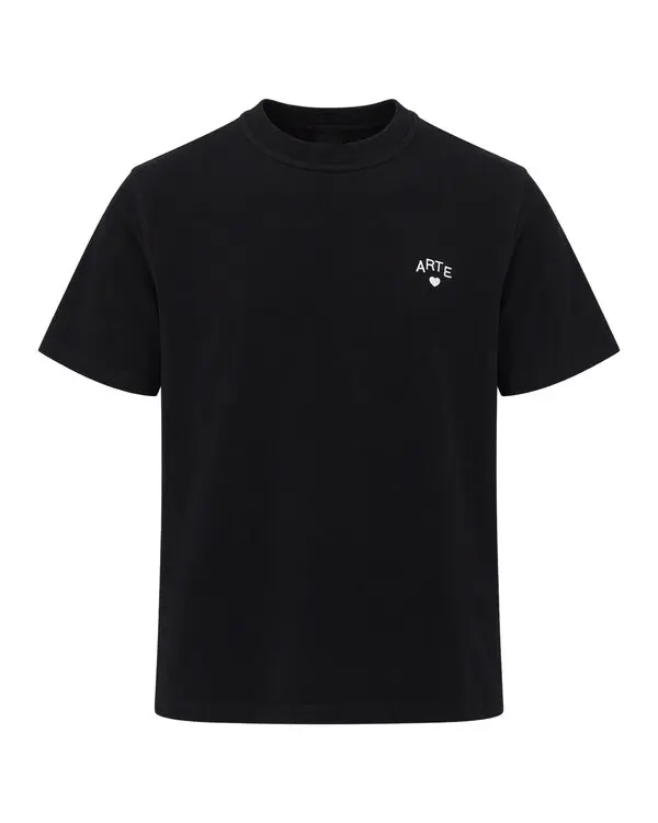 ARTE ANTWERP Embroidered Logo Cotton T-shirt
