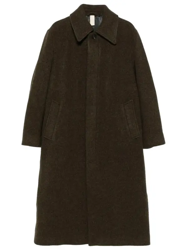 SUNFLOWER Wool Jacket With Horn-button Front Placket