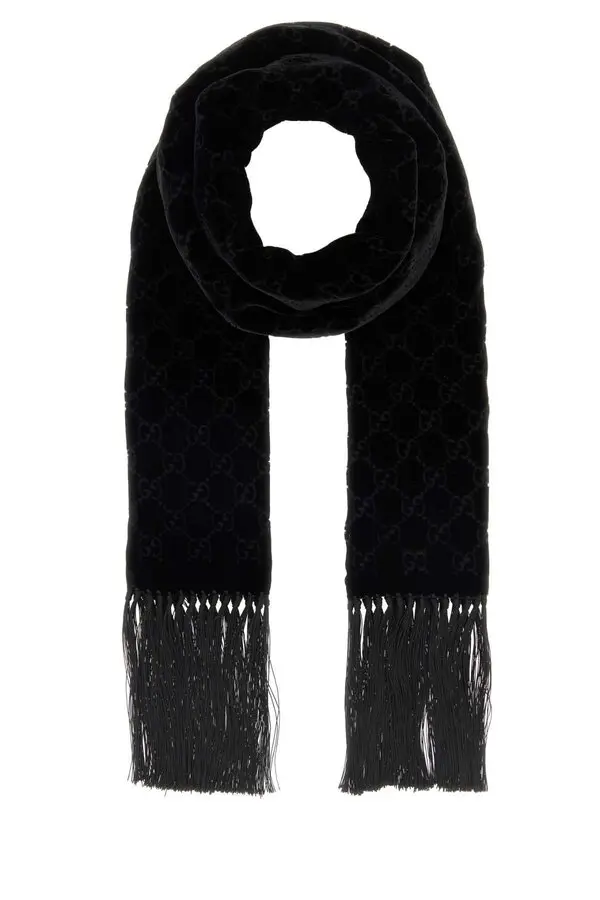 Gucci Velvet Scarf - Black