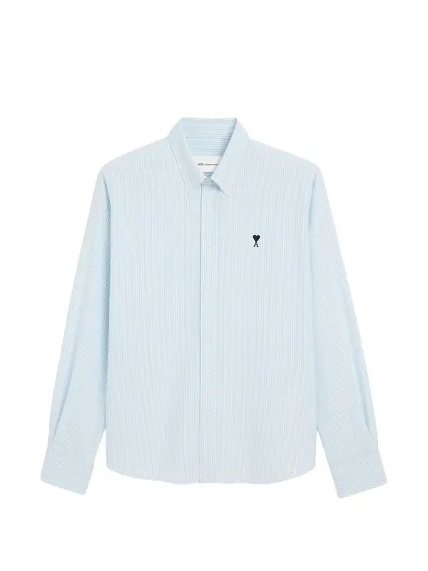 AMI Paris Of Coeur Button-down Collar Classic Shirt