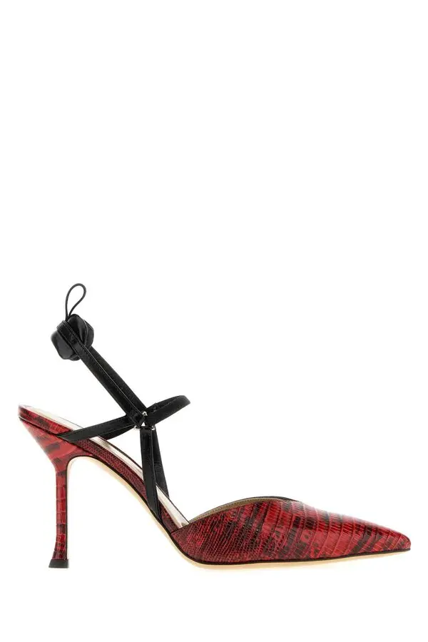 Fendi Leather Very Colibri Pumps - Printed