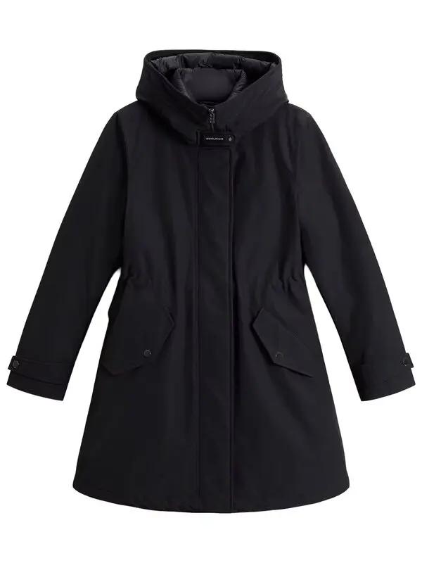 Woolrich Hooded 3-in-1 Water-repellent Wind-resistant Jacket With Inner Layer
