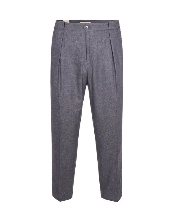 BRIGLIA Wool-blend Tailored Trousers