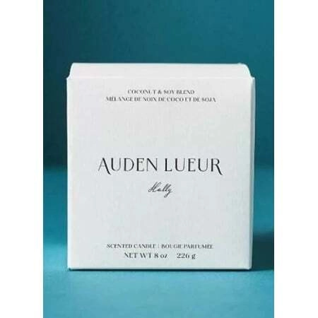 AUDEN LUEUR Holly Scented Candle 8 Oz
