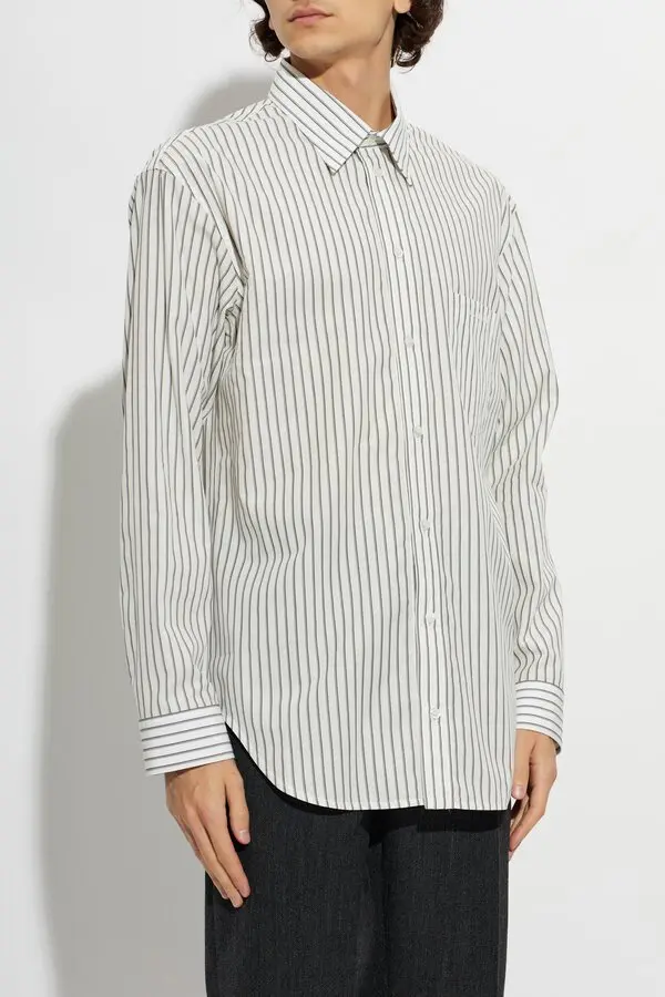 Balenciaga Striped Button-up Shirt