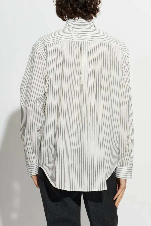 Balenciaga Striped Button-up Shirt