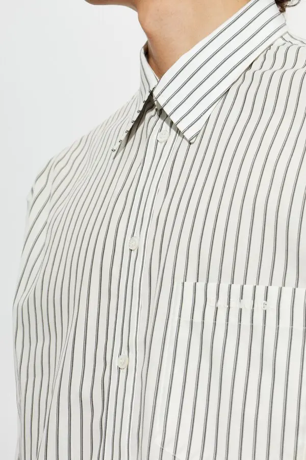 Balenciaga Striped Button-up Shirt
