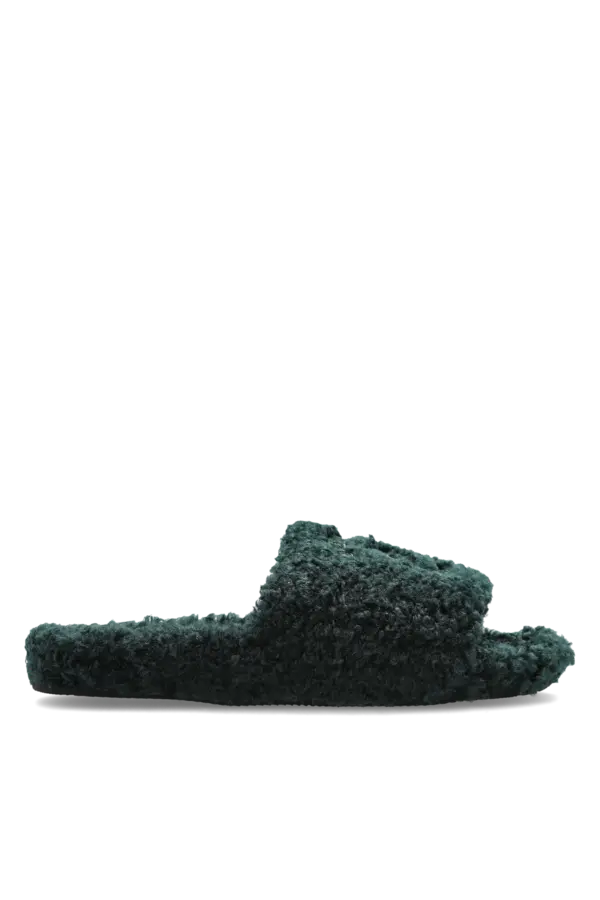 Balenciaga Furry Slides By