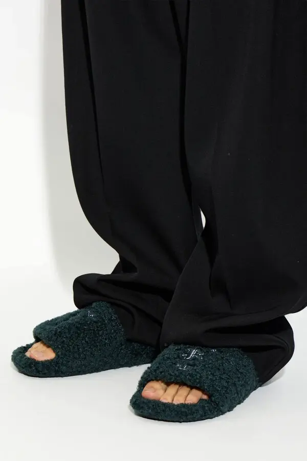 Balenciaga Furry Slides By