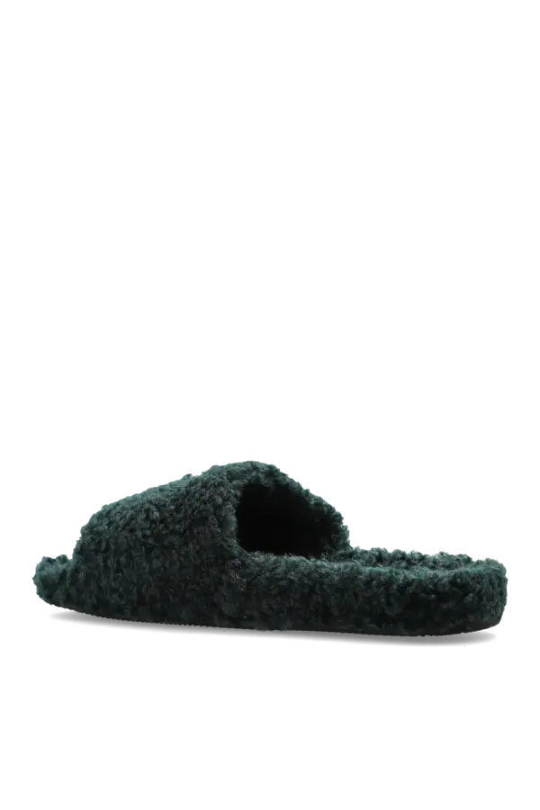 Balenciaga Furry Slides By