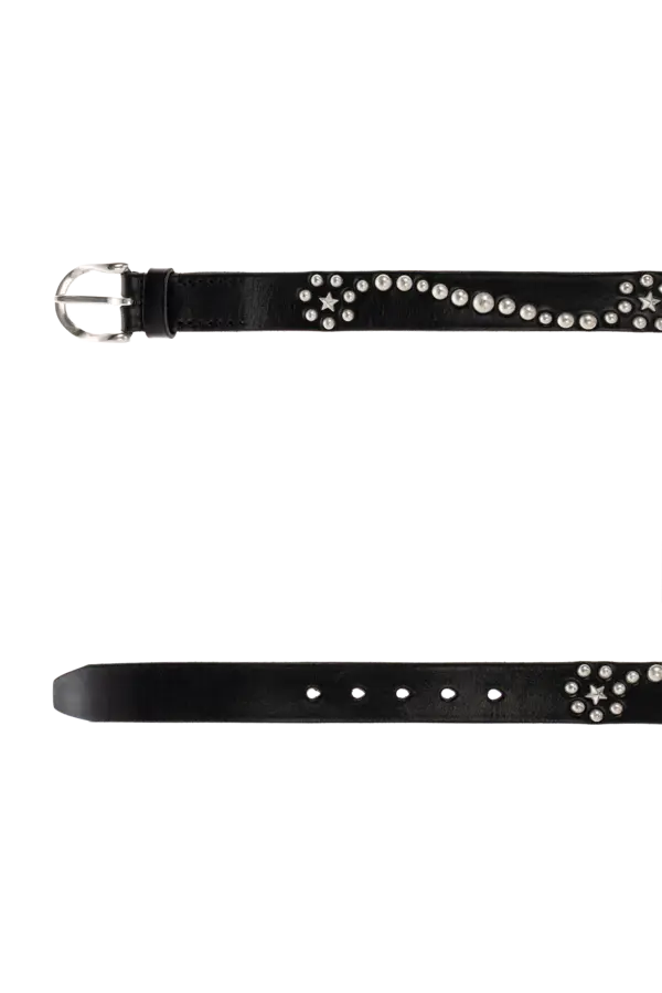 Our Legacy Leather Belt ‘star