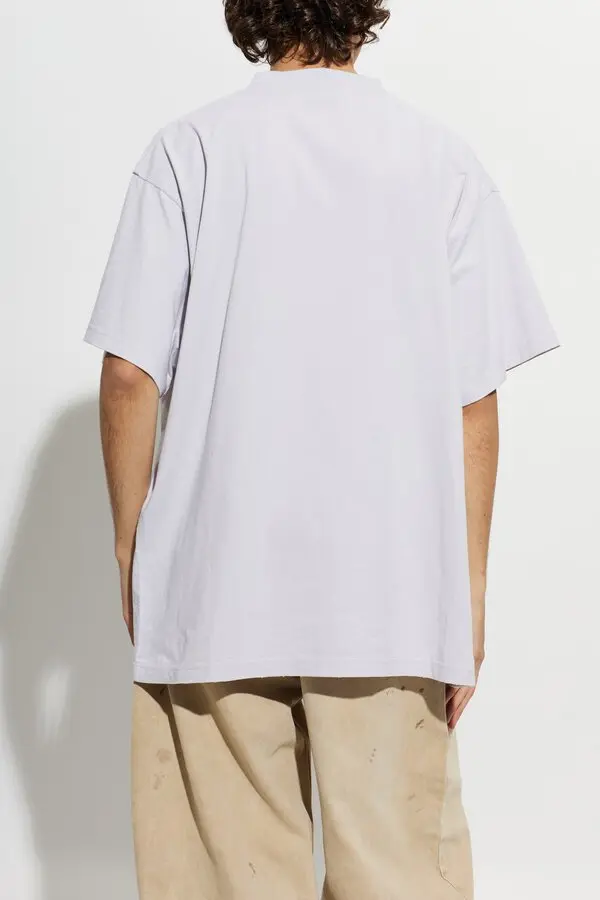 Balenciaga Printed Oversized T-shirt