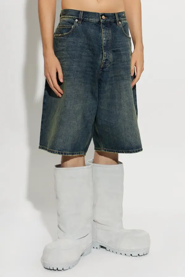 Balenciaga Denim Shorts