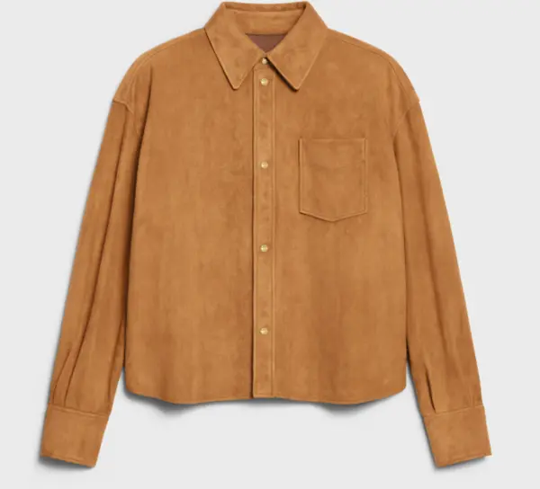 Celine Shirt In Suede