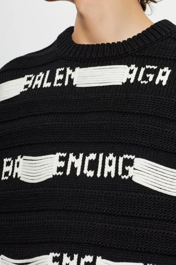 Balenciaga Embroidered Sweater