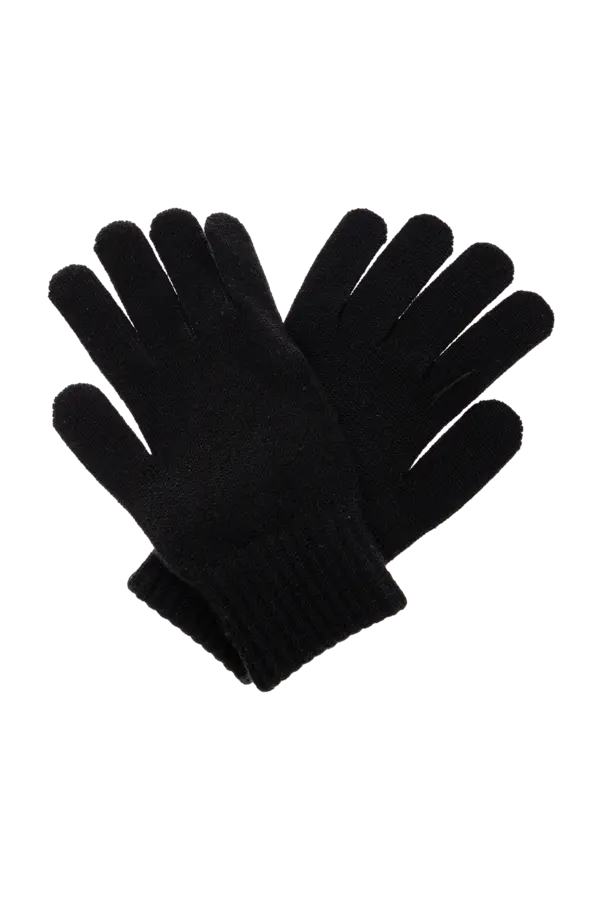 EA7 Gloves With Logo Patch
