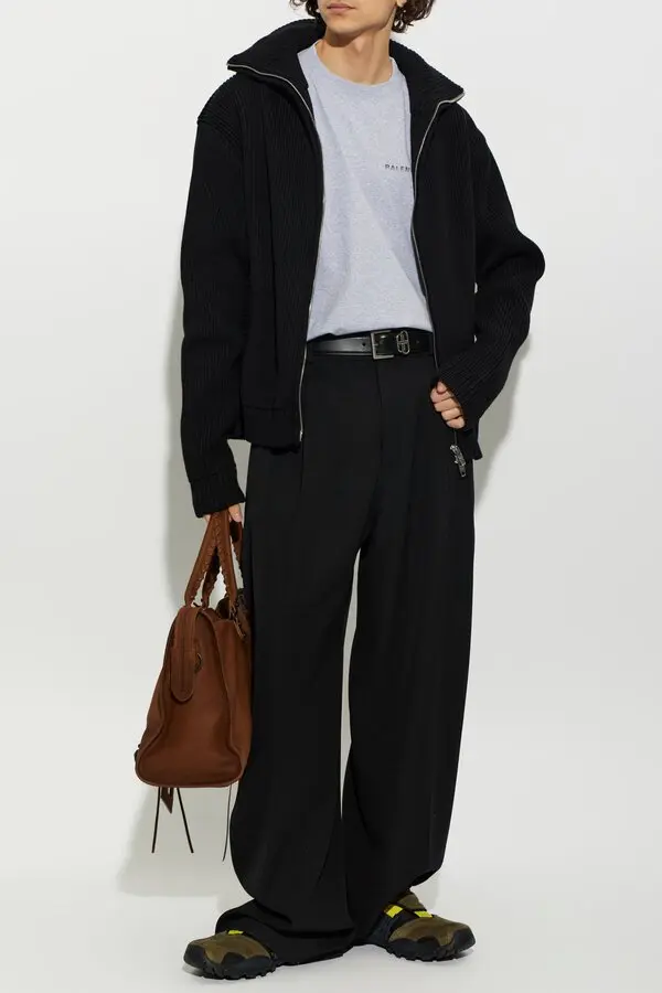 Balenciaga Zip-up Boxy Cardigan