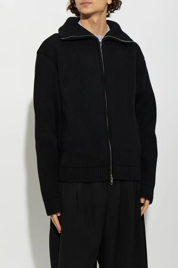 Balenciaga Zip-up Boxy Cardigan