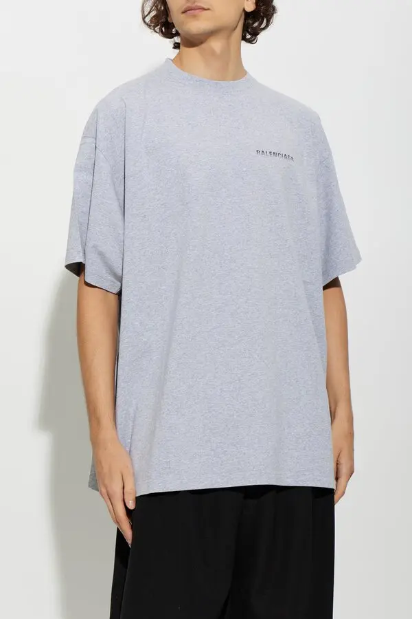 Balenciaga Oversize T-shirt With Logo