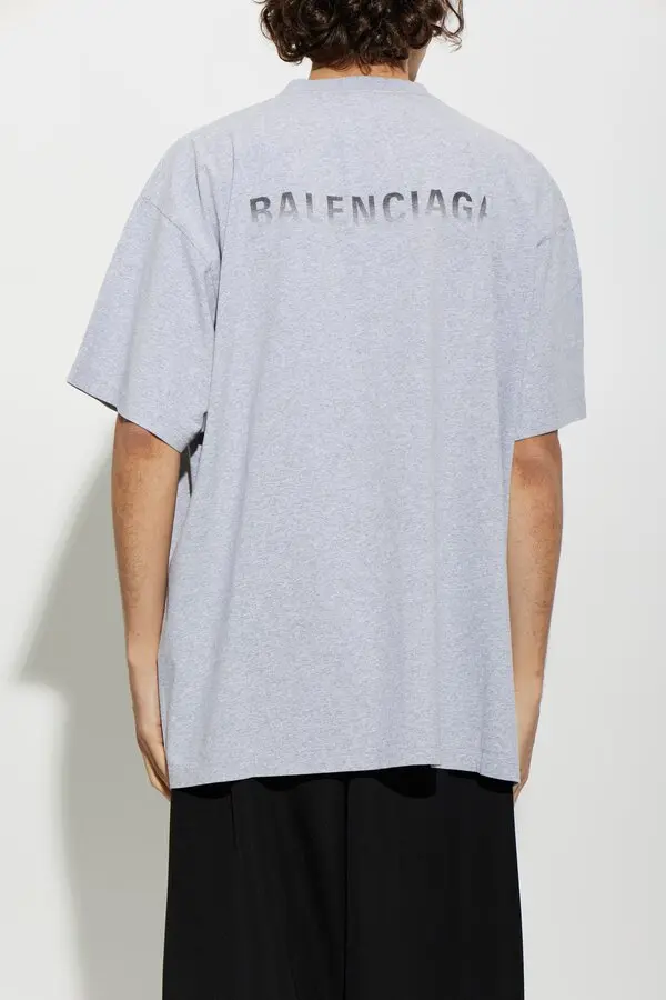 Balenciaga Oversize T-shirt With Logo