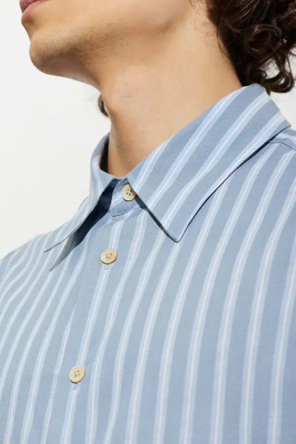Paul Smith Striped Cotton Shirt By