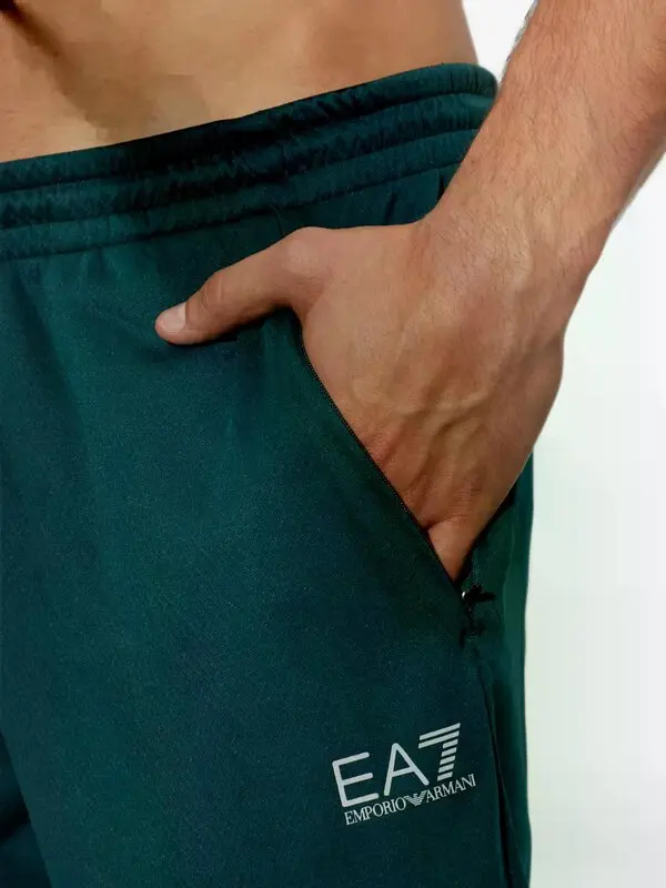 EA7 Logo-print Track Pants