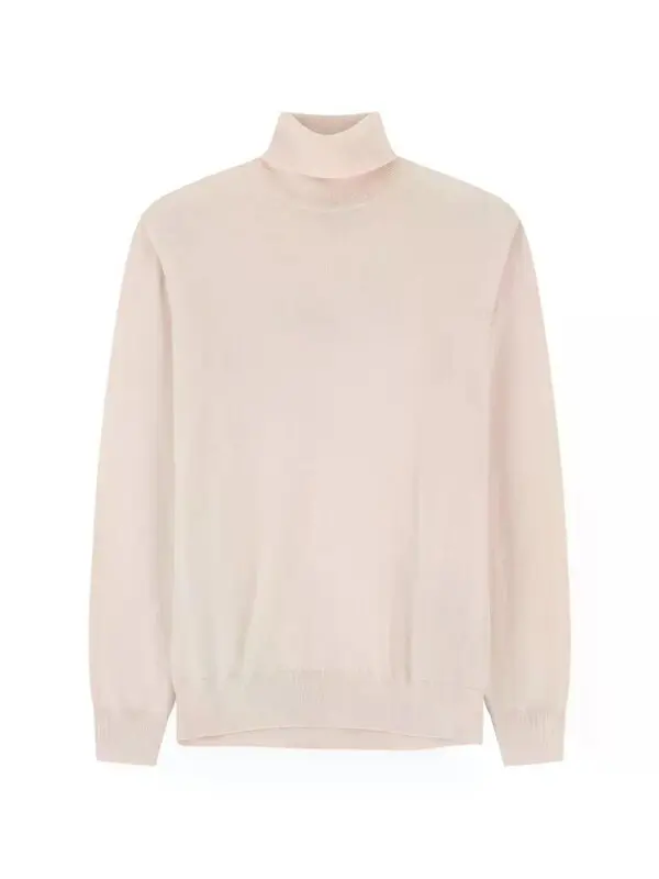 Boggi Milano Turtleneck Jumper In Extrafine Merino Wool