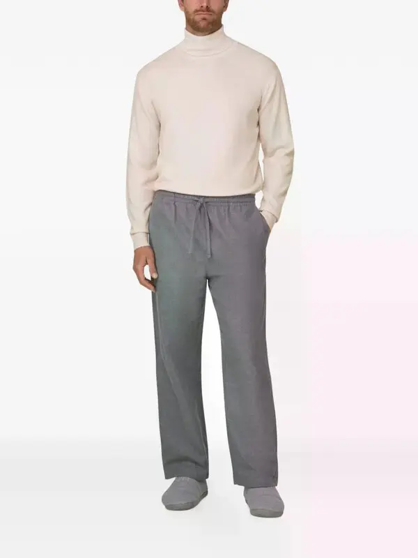 Boggi Milano Turtleneck Jumper In Extrafine Merino Wool