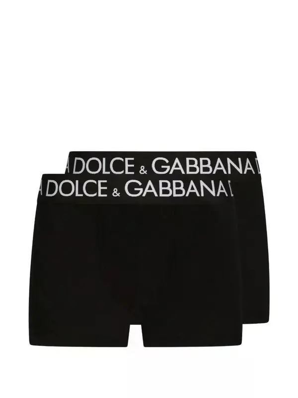 Dolce & Gabbana Two-pack Cotton Jersey Boxers
