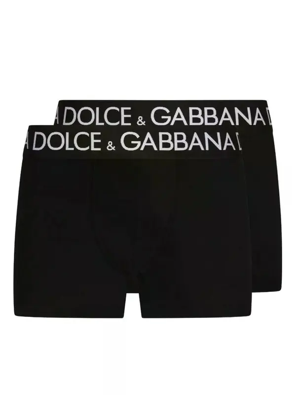Dolce & Gabbana Two-pack Cotton Jersey Boxers