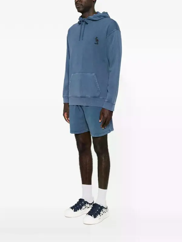 Moschino Logo-embroidered Hoodie