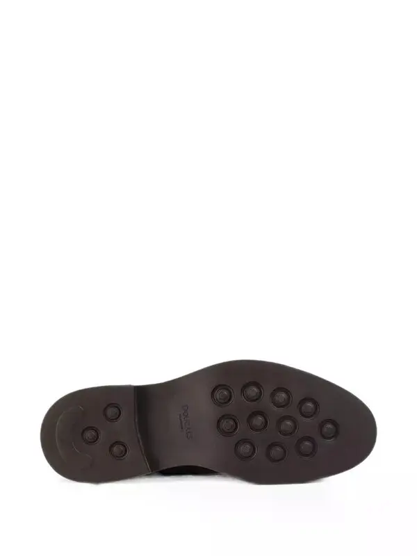 DOUCAL'S Double-buckle Monk Shoes