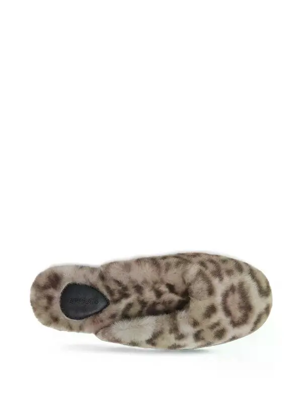 Apparis Demi Leopard-print Slippers