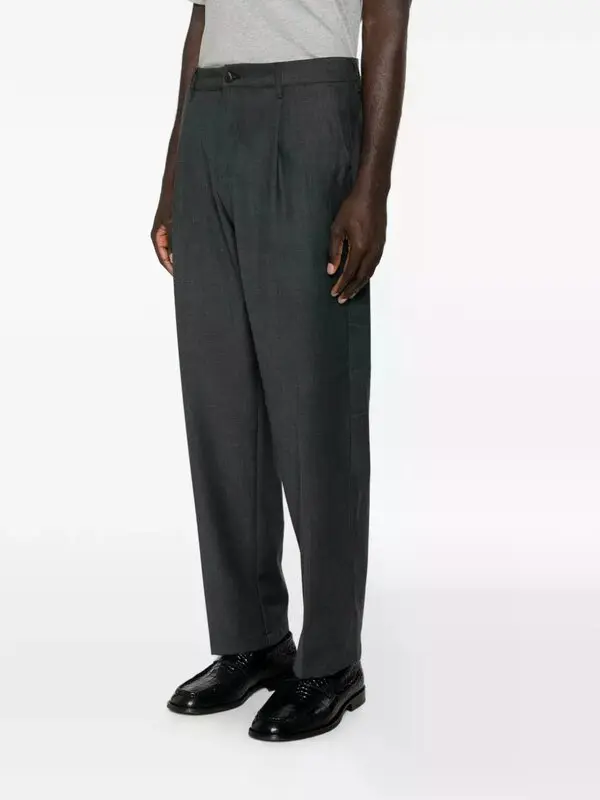 WHITE SAND Sammy Pleated Trousers