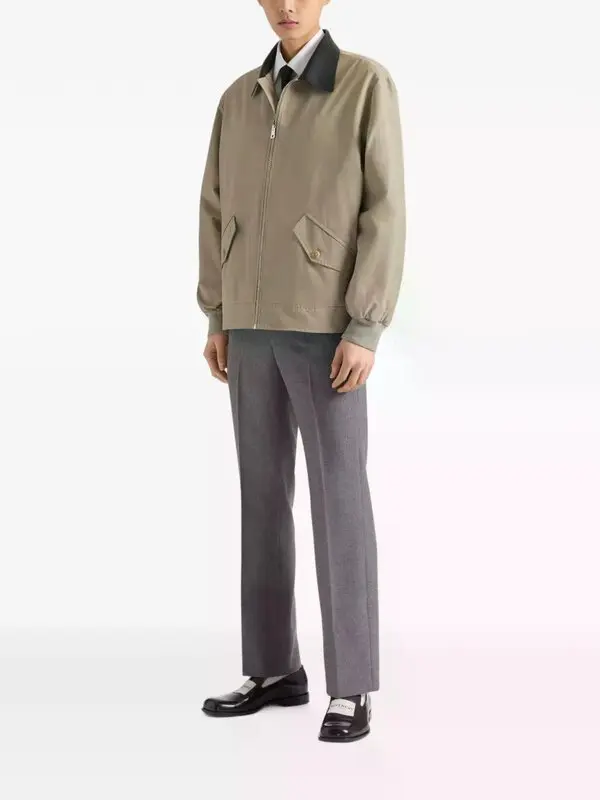 Givenchy Straight Leg Tailored Trousers In Flannel