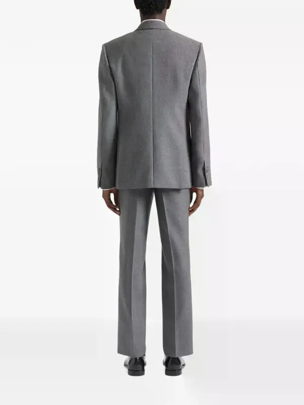 Givenchy Straight Leg Tailored Trousers In Flannel