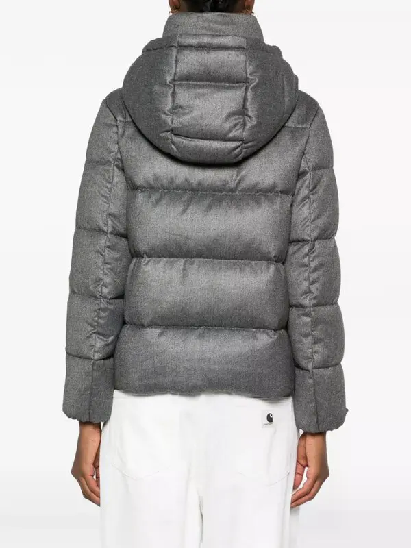 Peserico Quilted Hooded Jacket