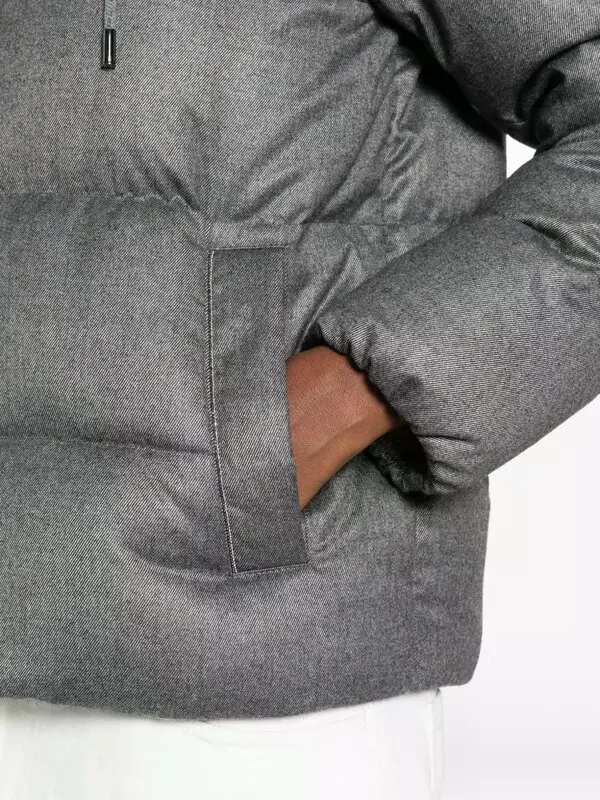 Peserico Quilted Hooded Jacket
