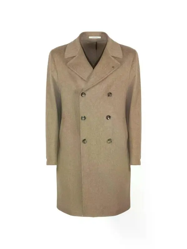 Tagliatore Double-breasted Virgin Wool Coat