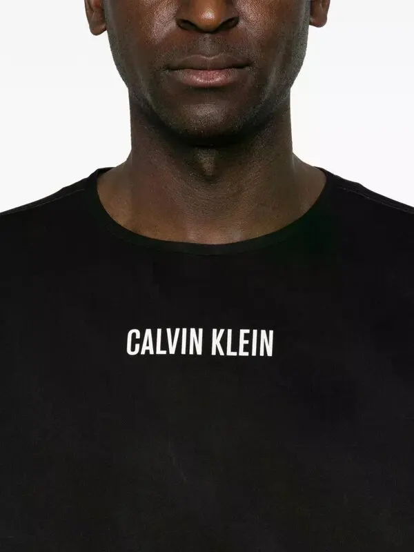Calvin Klein Logo-print Crew-neck Sweatshirt
