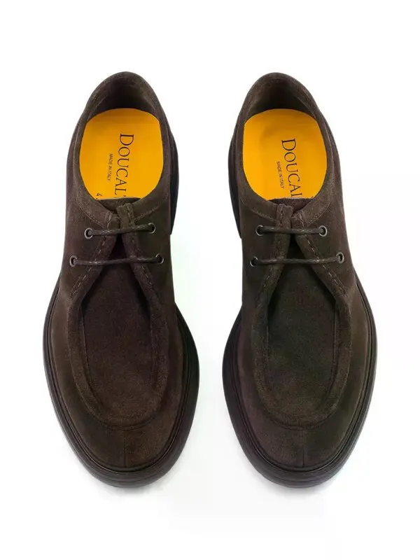 DOUCAL'S Lace-up Suede Shoes