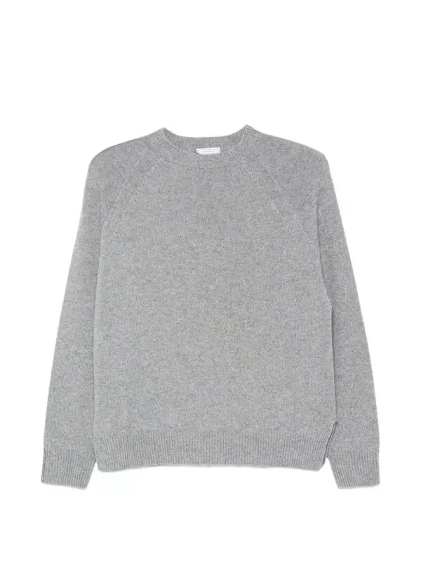 Peserico Raglan-sleeve Ribbed-trim Sweater - Grey