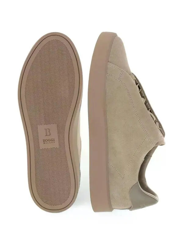 Boggi Milano Essence Suede Trainers