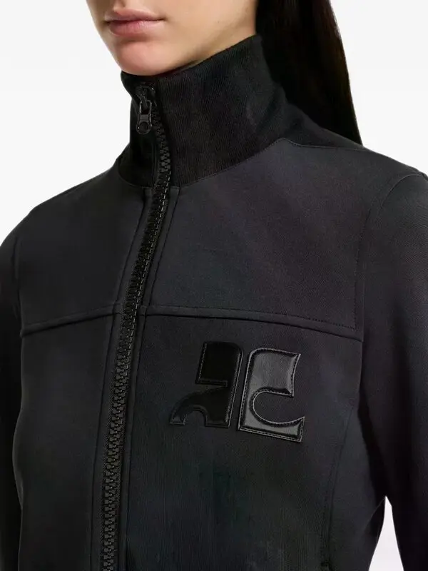 COURREGES Logo-patch Zipped Jacket