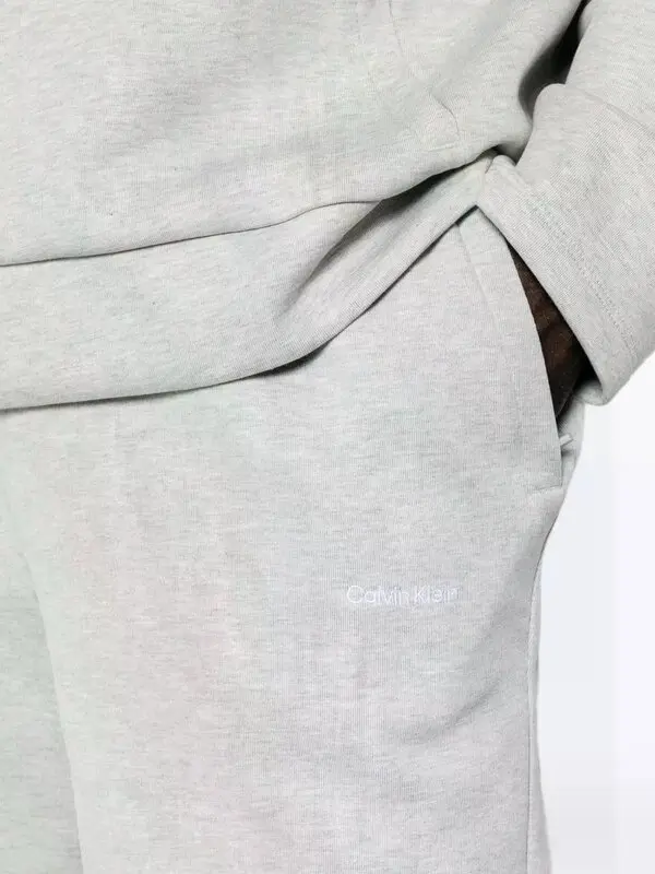 Calvin Klein Logo-embroidered Elasticated Shorts