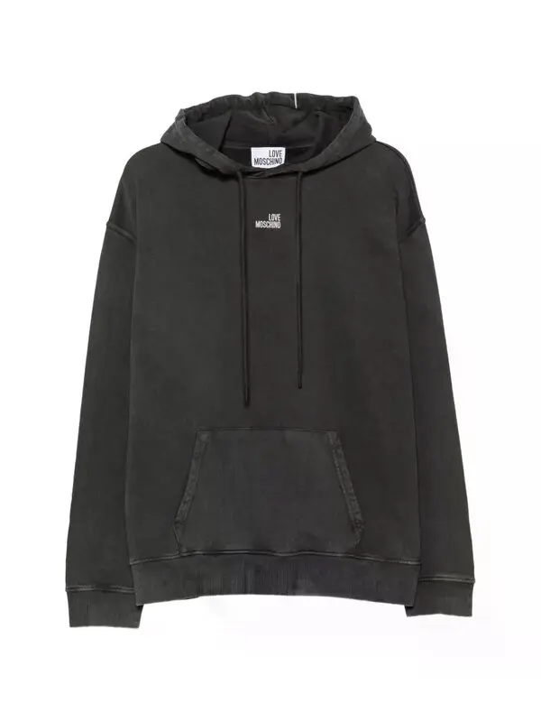 Moschino Logo-print Cotton Hoodie